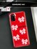 Чехол на Samsung Galaxy A41 / Самсунг Галакси А41 с принтом "Pink Bows", прозрач...