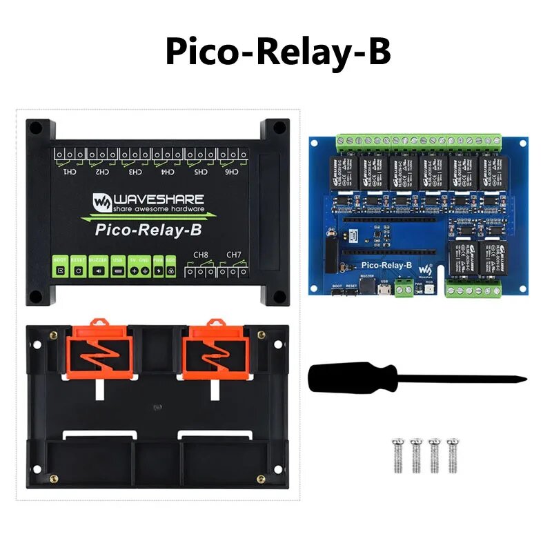 Spotpear Pico-Relay-B 8-канальный релейный модуль