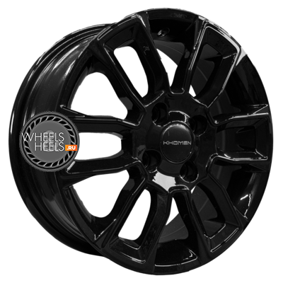 Khomen Wheels KHW1406 (Alsvin/Getz/i20) 14x5.5 4x100 et46 dia54.1 Black