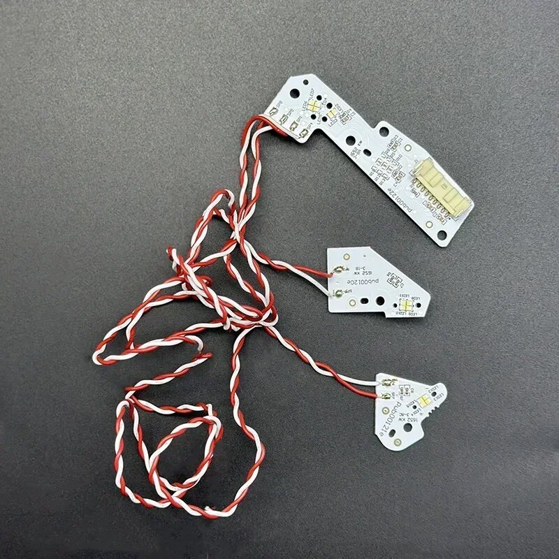 Белый свет для Tesla Model S 2016-2023, автомобильные фары, DRL чип, балласт, печатная плата, фитинги для платы источника света, 1 set left