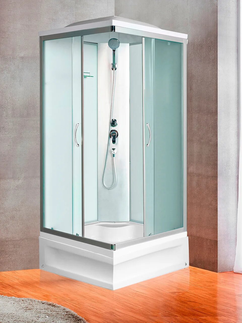 Душевая кабина River QUADRO XL 90/41 MT с поддоном