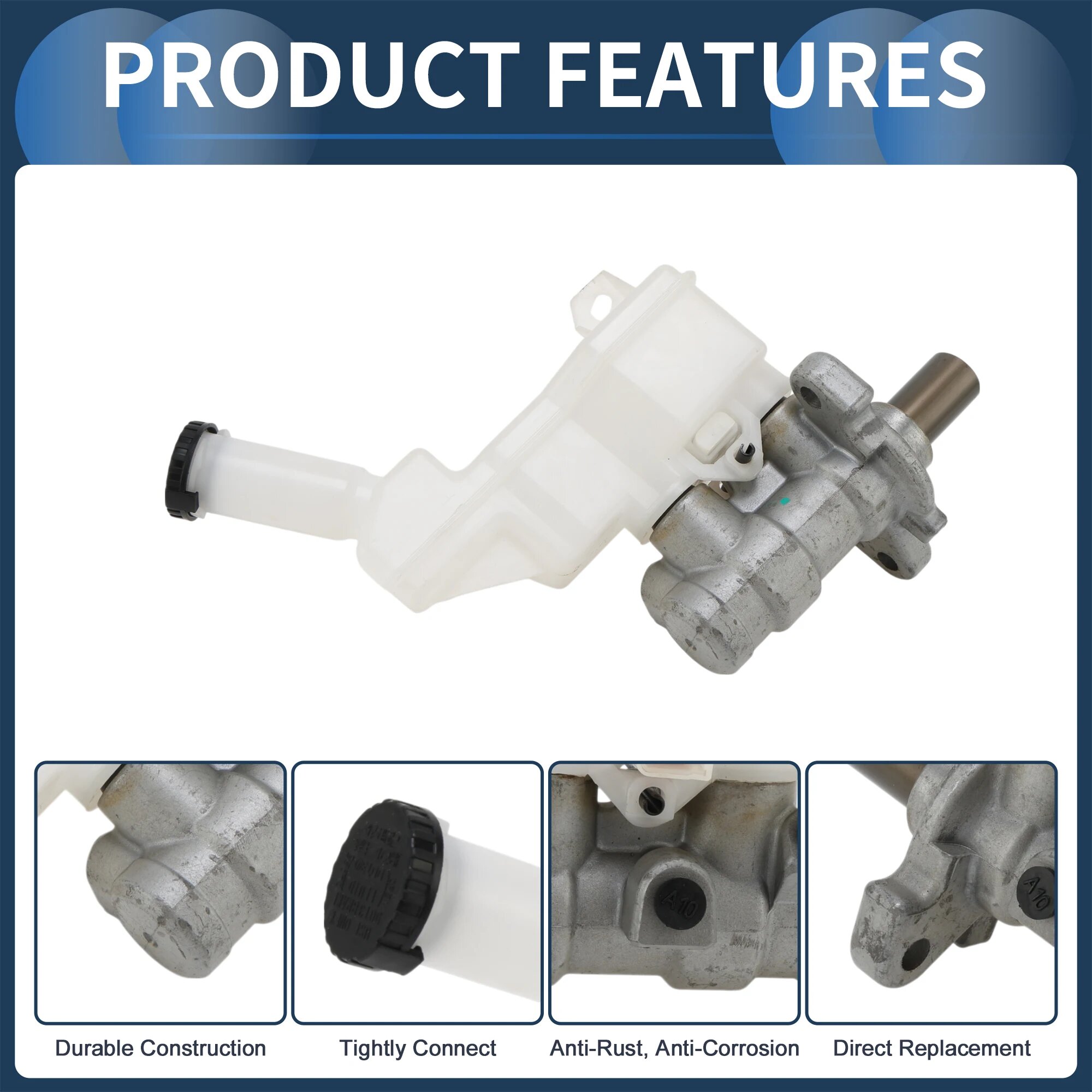 Главный тормозной цилиндр UXCELL с резервуаром No D6010EL01A для Nissan Tiida Versa 1,6 1,8 2007-2013, главный гидравлический цилиндр