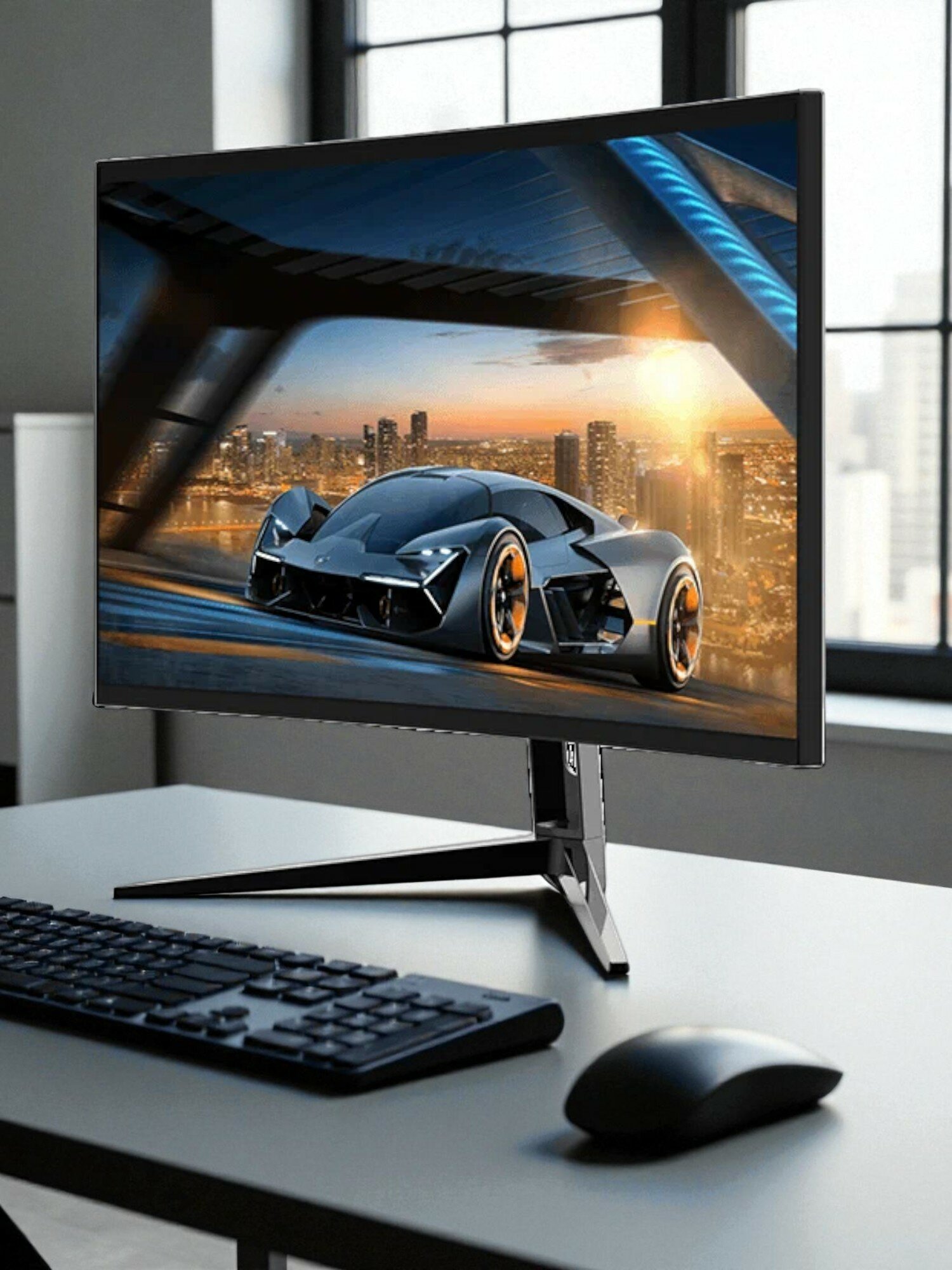 Монитор Chigo Display F27-Q240J1, 27", IPS, 2560 x 1440, 16:9, 240Гц, матовый, черный