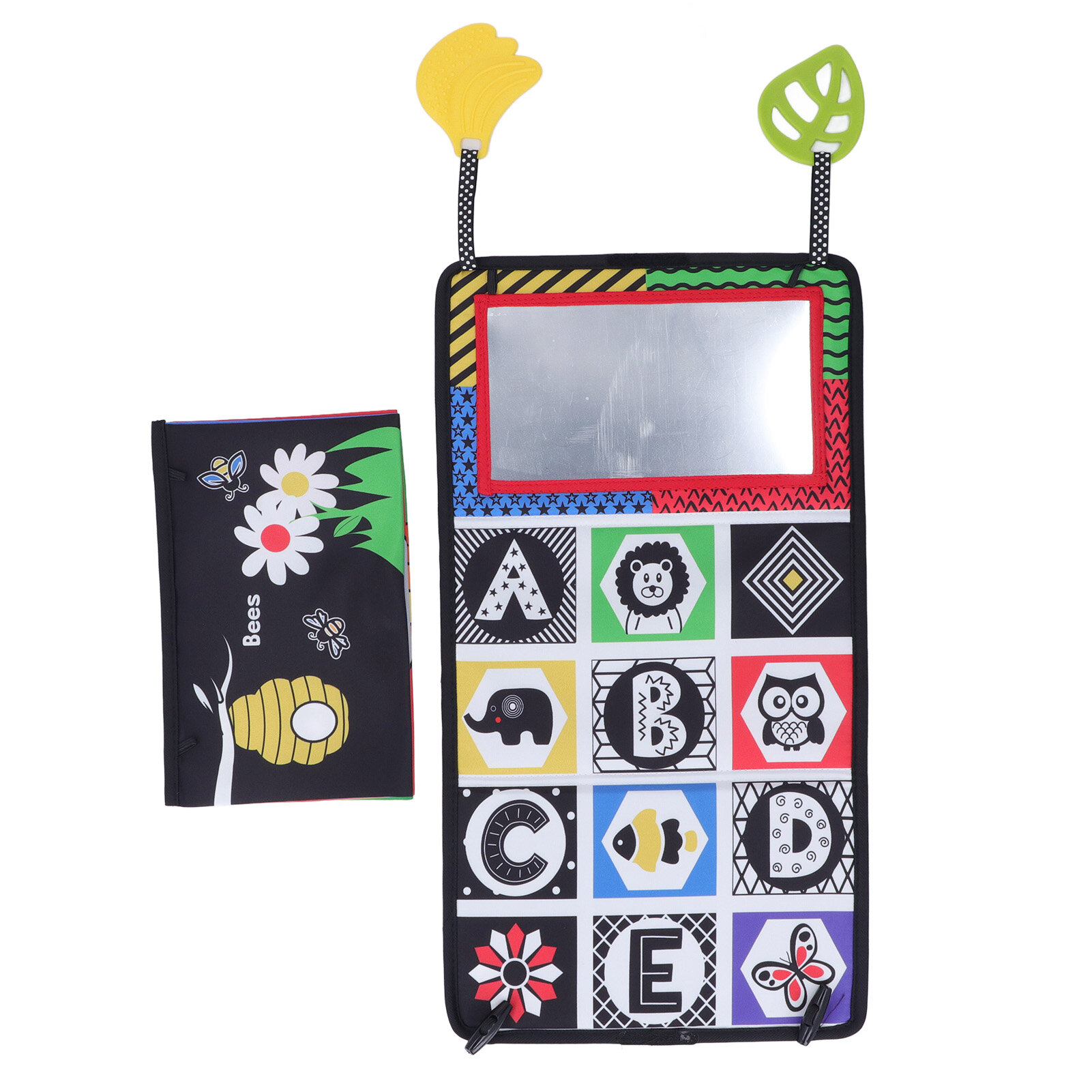 Детское зеркало книга игрушка складываемой визуальной тренировки младенца зеркала