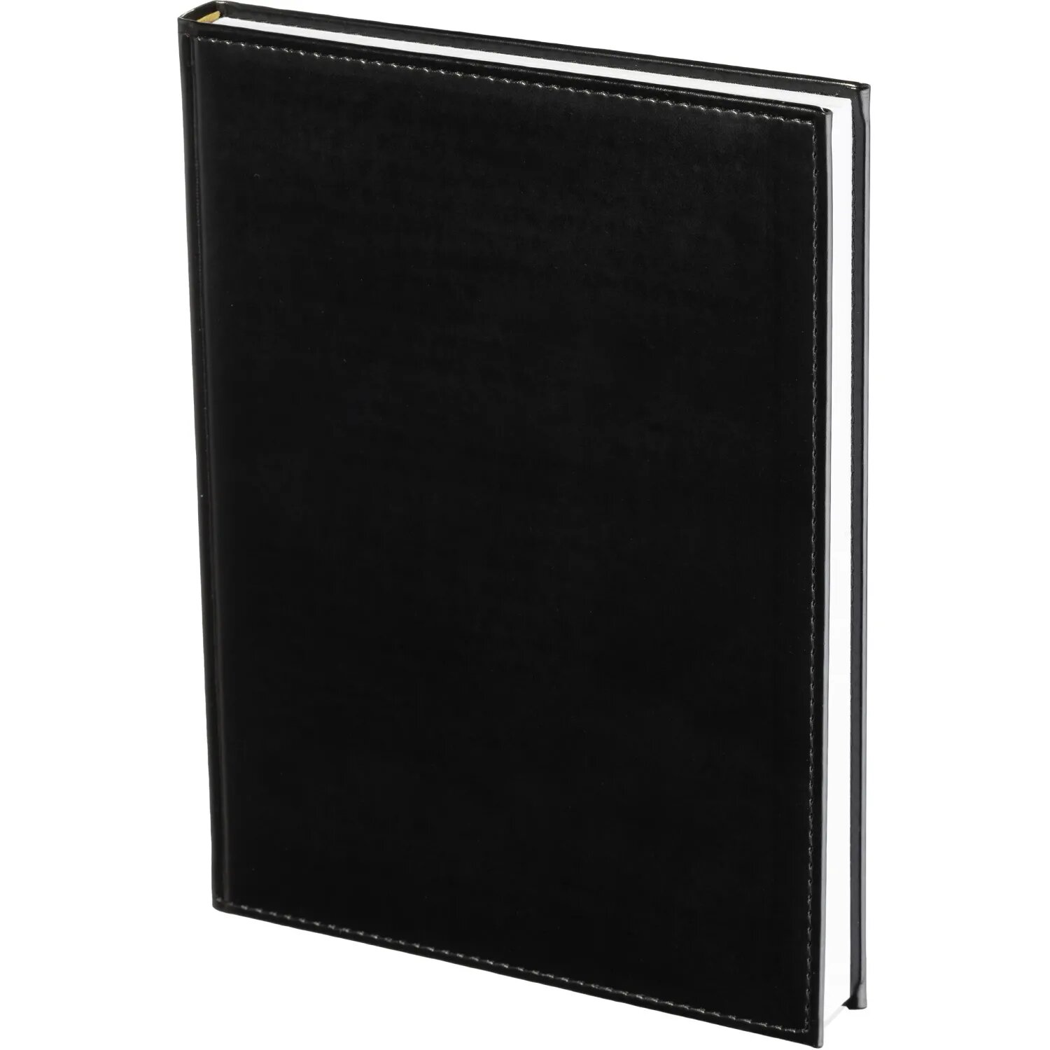 Ежедневник недатированный чёрный, А4, 200x270мм, 176 л, ATTACHE Каньон