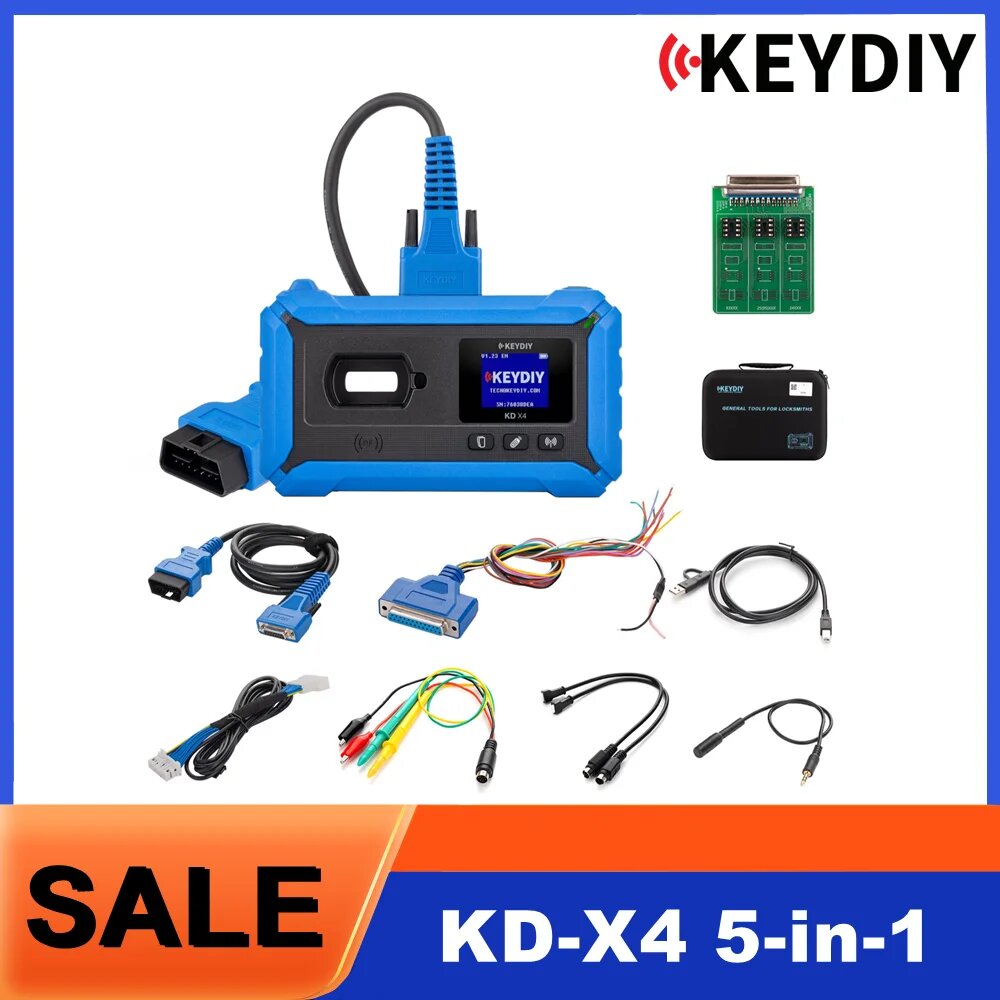 Программатор ключей KEYDIY KD X4 5-в-1