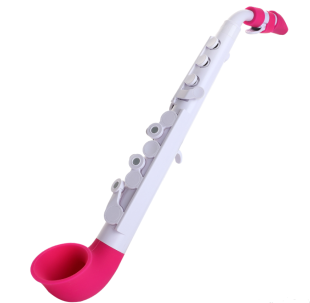 Британский пластиковый саксофон Nuvo jSAX — это легкий, водонепроницаемый пластиковый инструмент для обучения взрослых