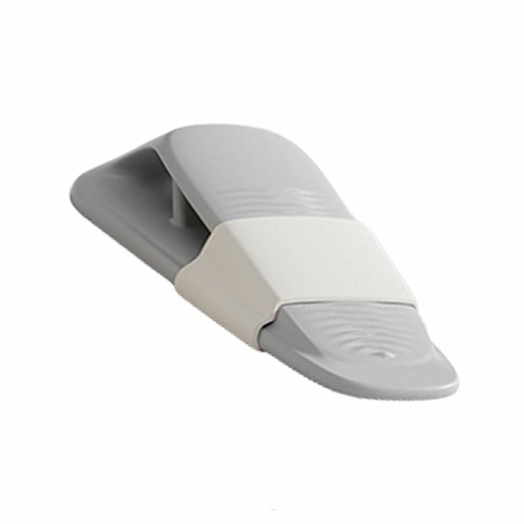 Прочные силиконовые ограничители дверей для дома, Серый