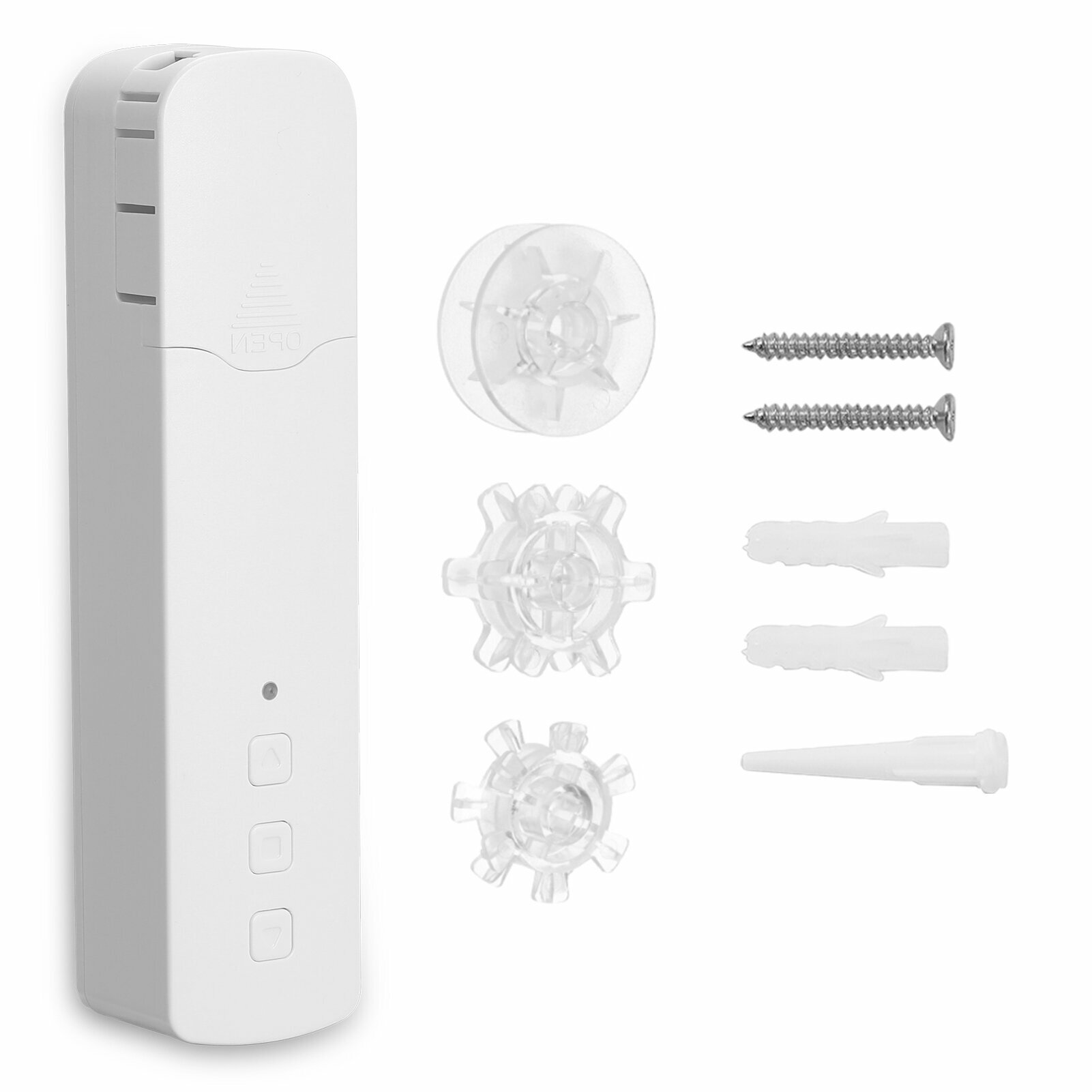 Интеллектуальный мотор для штор Tuya WIFI M515EGWT с управлением по кабелю, для дома, отеля, электропривод штор, управление через мобильное приложение, голосовое управление.