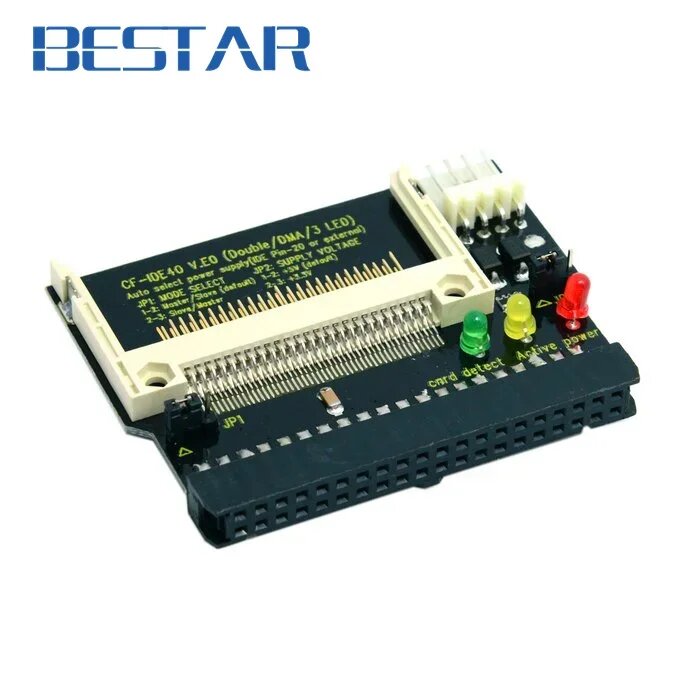 CF Compact Flash Merory Card на 40-контактный 3,5-дюймовый адаптер жесткого диска IDE SSD