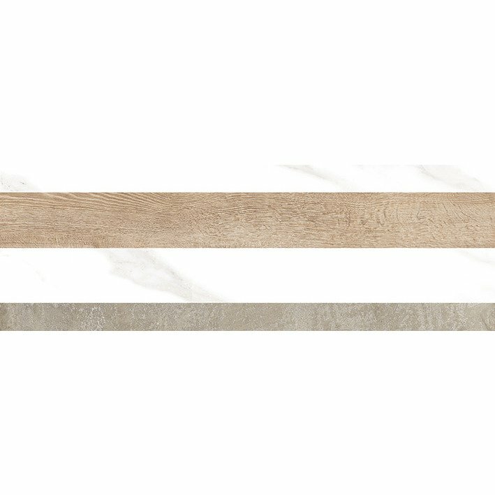 Настенная плитка Laparet (Лапарет) Arctic 20х60 см Бежевая 00-00-5-17-00-11-2487 (1.2 м2)