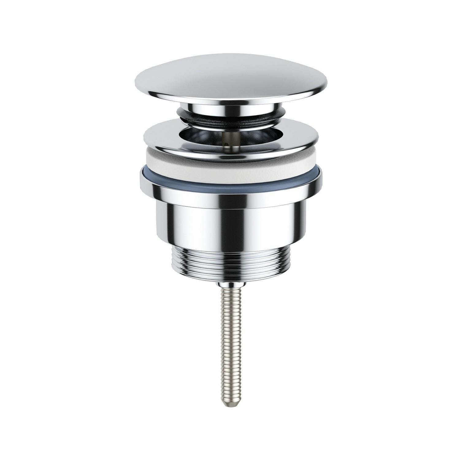 Донный клапан Wellsee Drainage System 182139000 click-clack цвет Хром