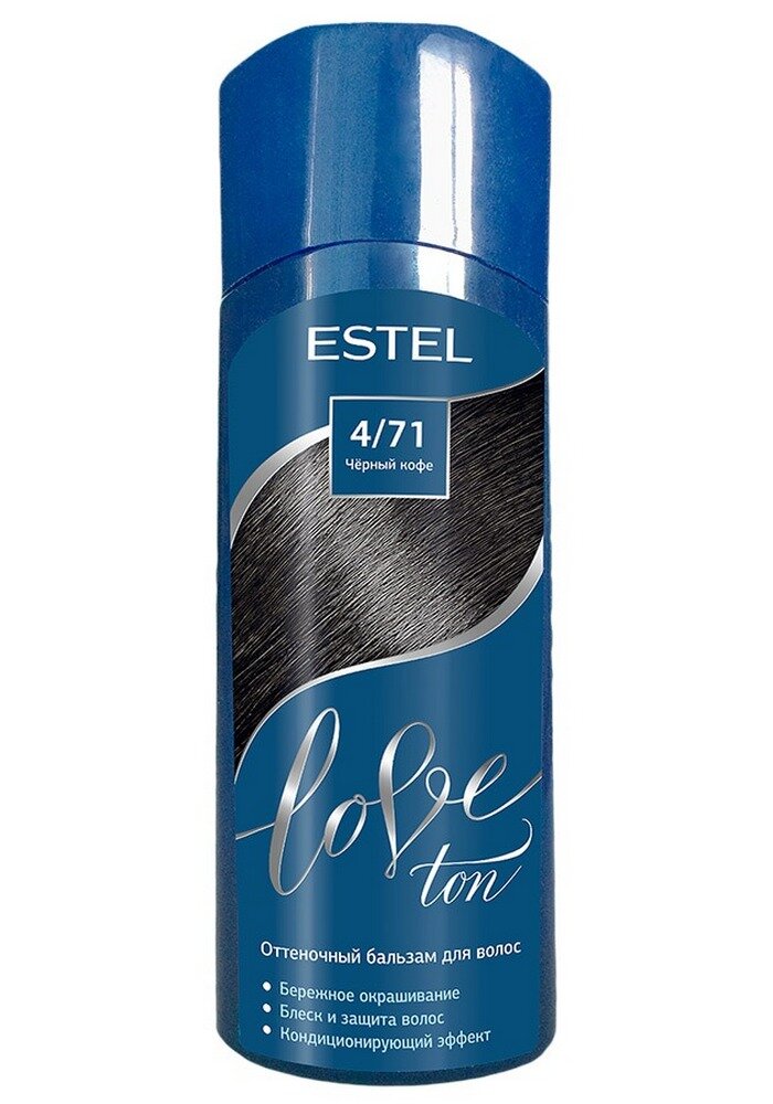 Estel Love Ton Оттеночный бальзам для волос 150 мл. №4/71 черный кофе