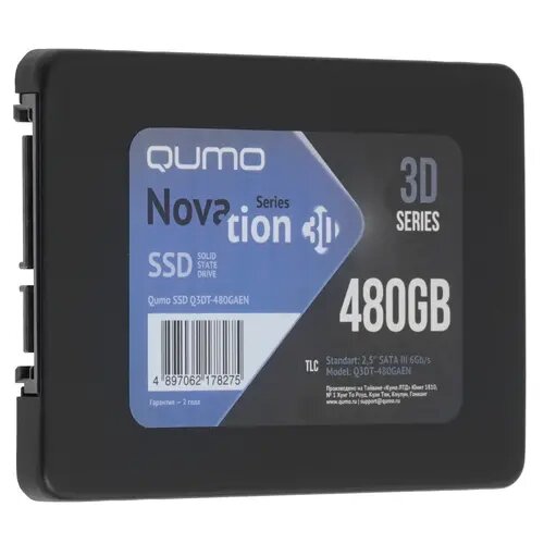 SSD 480GB QM Novation Q3DT-480GAEN {SATA3.0}