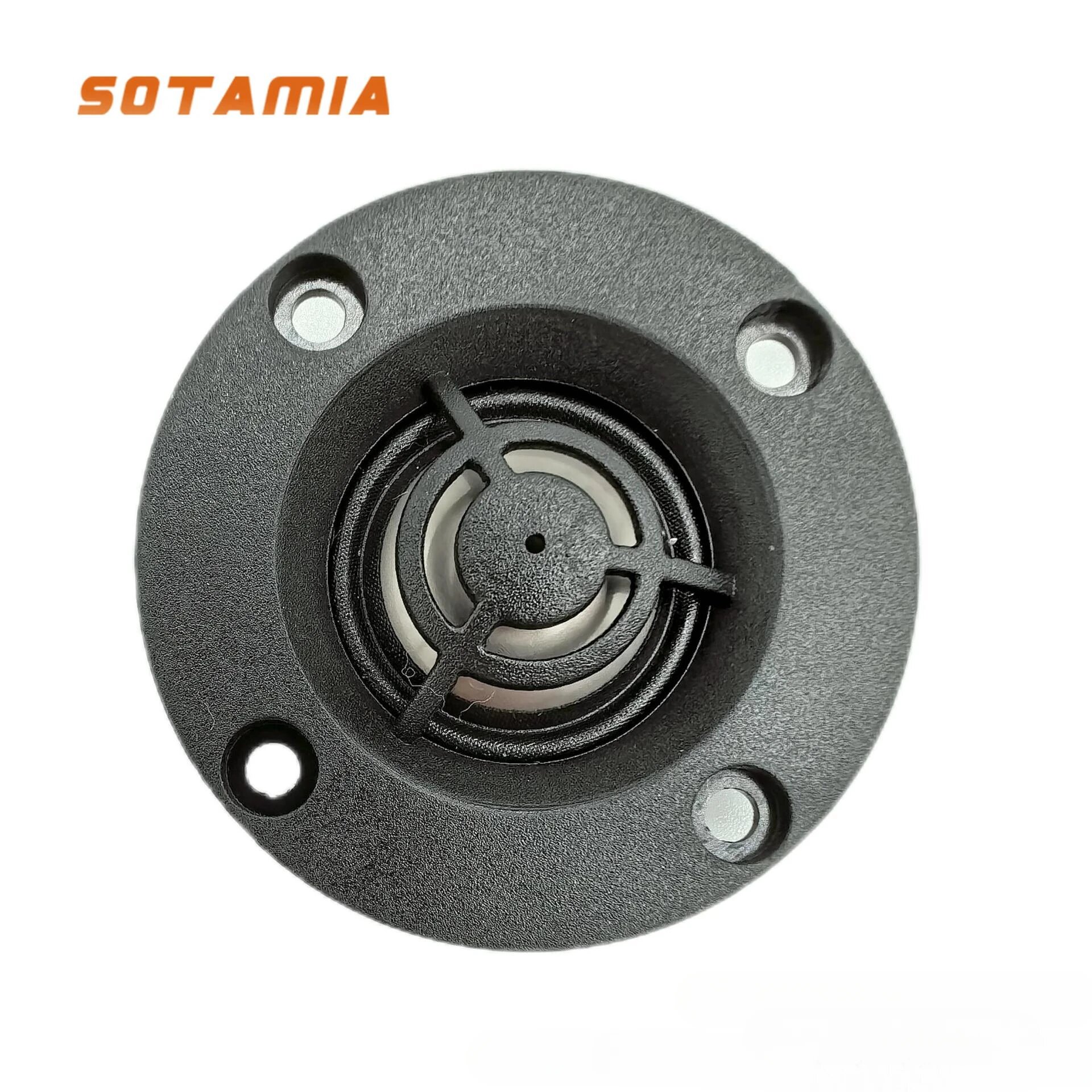 SOTAMIA 2 шт. 2-дюймовые 20-жильные титановые твитеры, аудиодинамики 4 Ом 15 Вт 52 мм, высокочастотные громкоговорители Hi-Fi для домашней музыки, мини-колонки