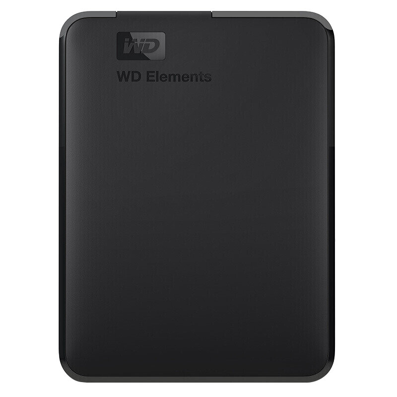 Портативный жесткий диск Western Digital, черный, 1 ТБ, USB 3.0, компактный, для хранения данных