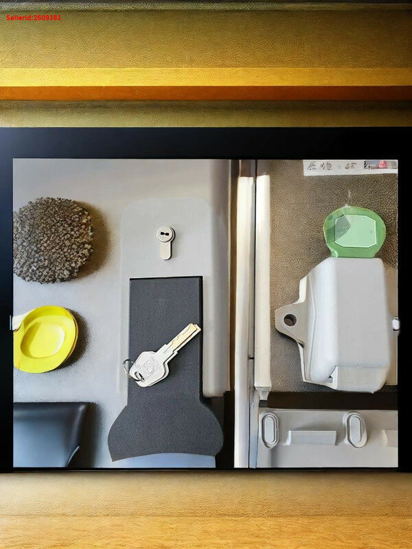 Ручка-замок для холодильной камеры YL-4000+YL-4100