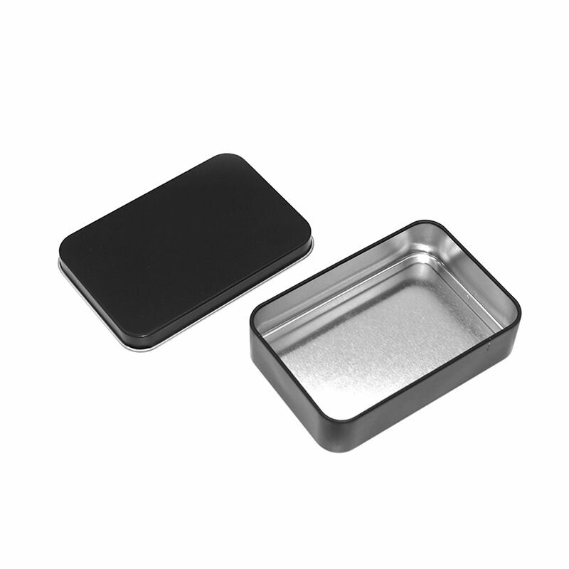 Прямоугольные металлические коробки с ручкой