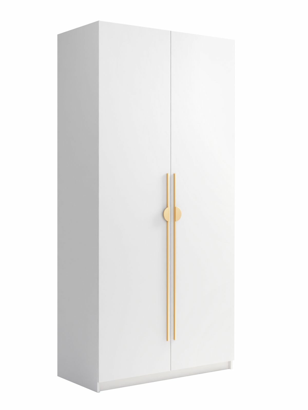 Шкаф для одежды распашной Лорена Голд 220 см х 70 см х 50 см