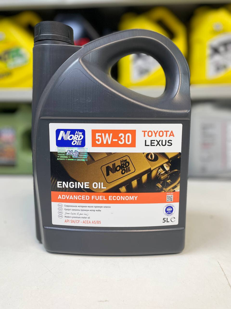 Моторное масло NORD OIL Specific Line Toyota, Lexus 5W-30 5л