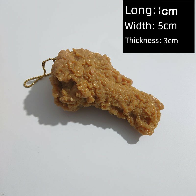 Имитация жареной курицы, игрушечное мясо, модель жареной еды, десерт, модель для кафе, ресторана, декор для комнаты,