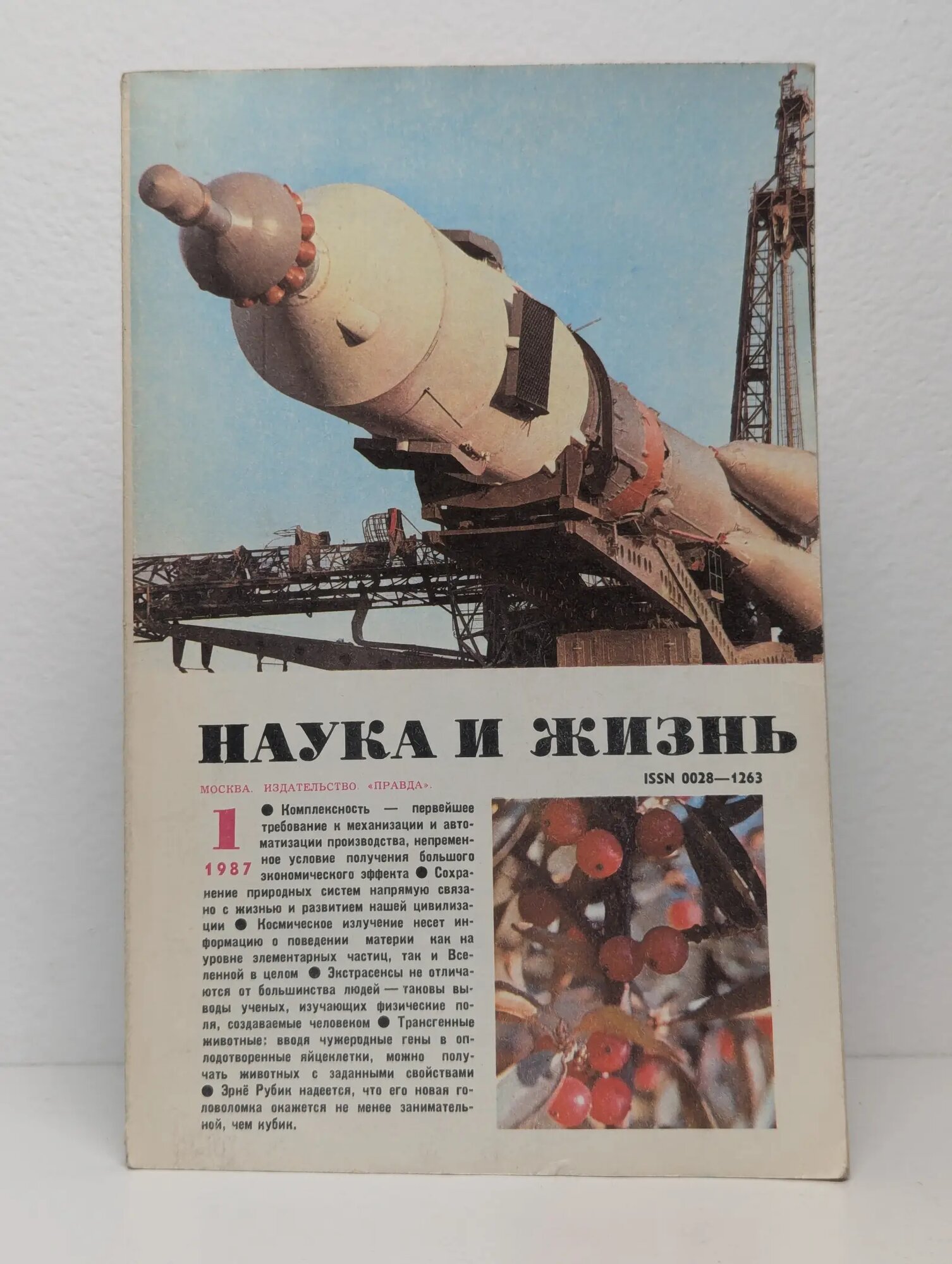 Наука и жизнь. Выпуск №1/1987 Сборник 1987