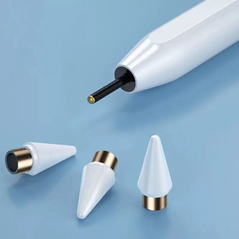 Наконечник, для Apple Pencil 1/2, универсальные Сменные наконечники для Android, удлинённые тонкие,3 ШТ