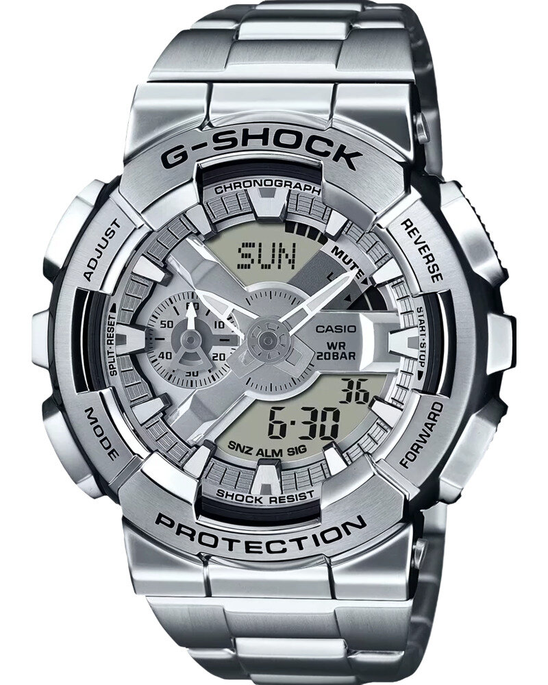 CASIO, серебряный