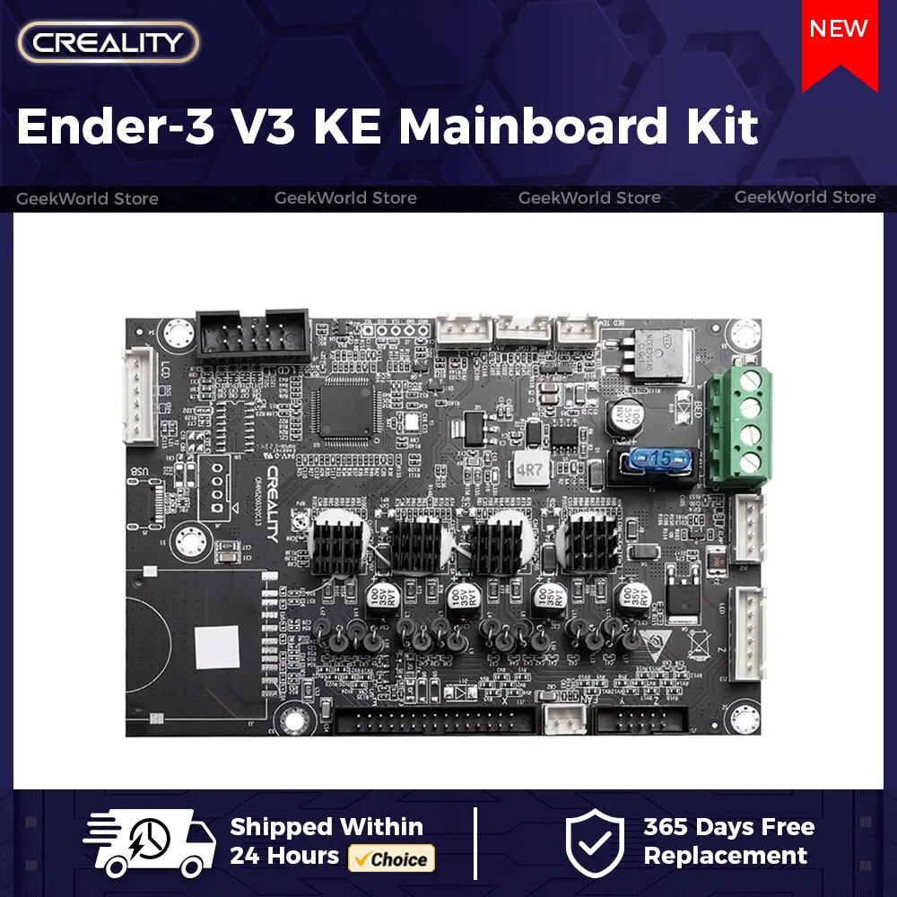 Комплект материнской платы Creality Ender-3 V3 KE CR4NS200320C13 32-битная материнская плата MS35774 GD32F303RET6 для 3D-принтера Ender 3 V3 KE