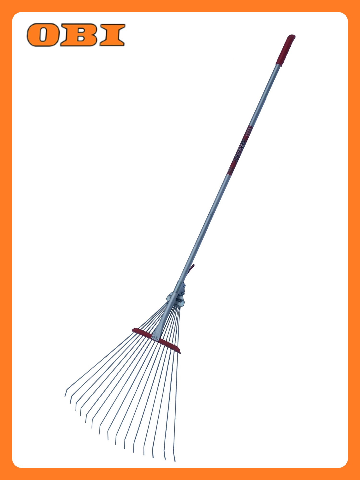 Грабли Инструм-Агро Форсаж 012509, веерные, с черенком, 55 см, 15 зубцов