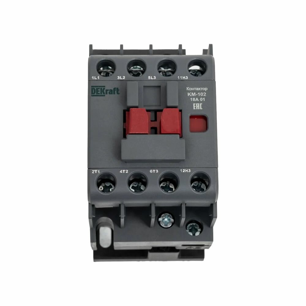 Контактор DEKraft КМ102-018А-024-01 AC-3 AC-4 22082DEK