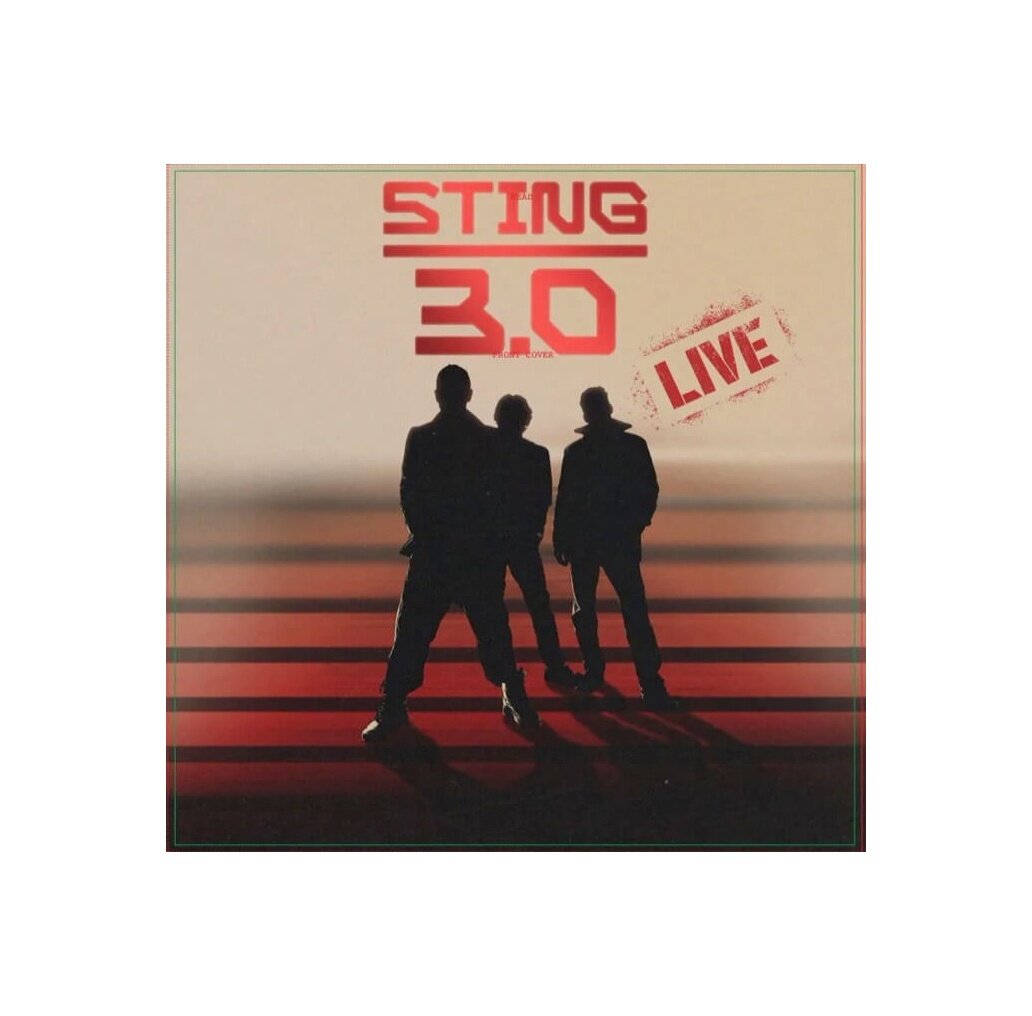 Виниловая пластинка Sting - Sting 3.0 Live (coloured) (2 LP)