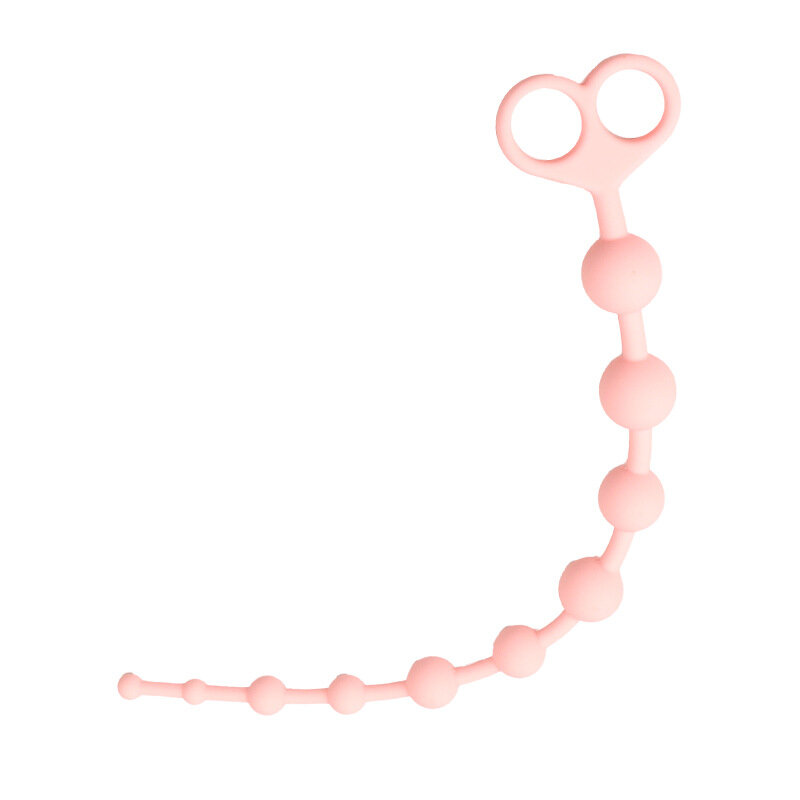 Анальная пробка из силикона, бусины для ануса, хризантема, игрушка для развития уретры, SM-тренажер, массажная палочка