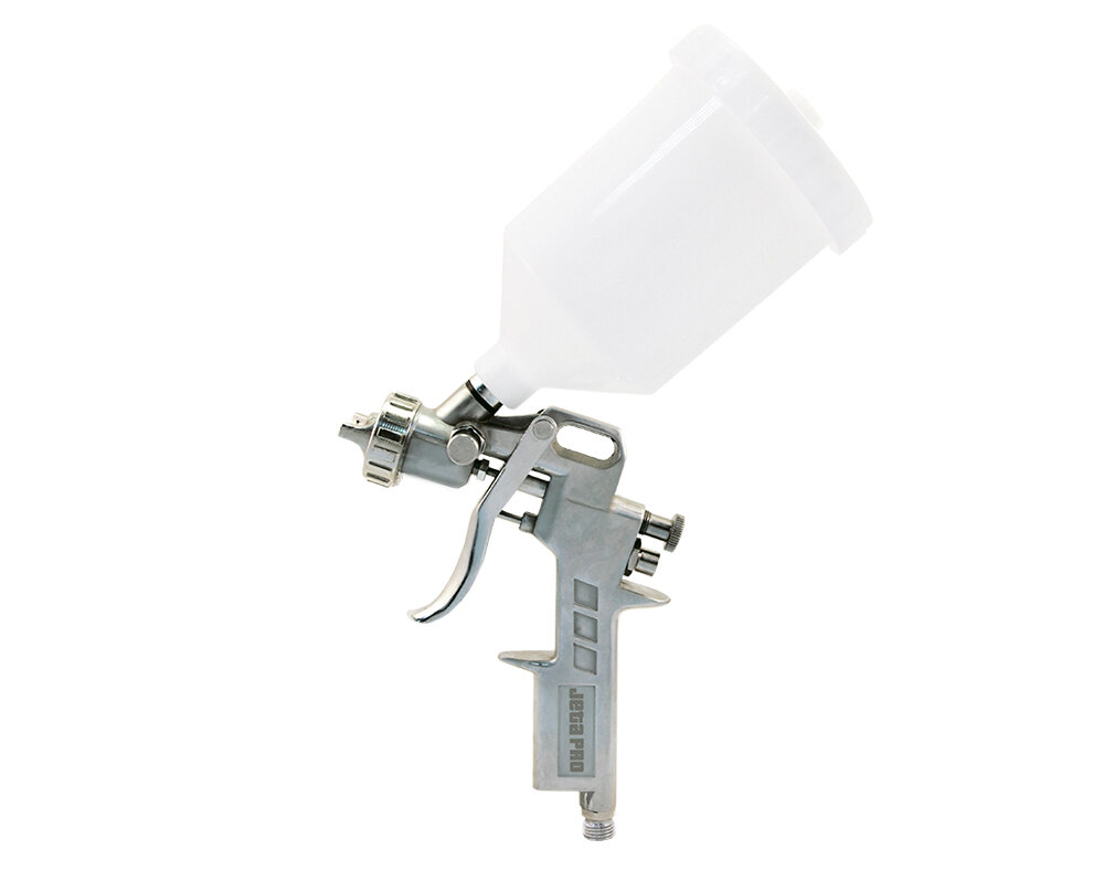 Jeta PRO Краскопульт серии "Домашний мастер" сопло 1,8мм верхний пластиковый бачок 0,6л JL990P/18 CONV