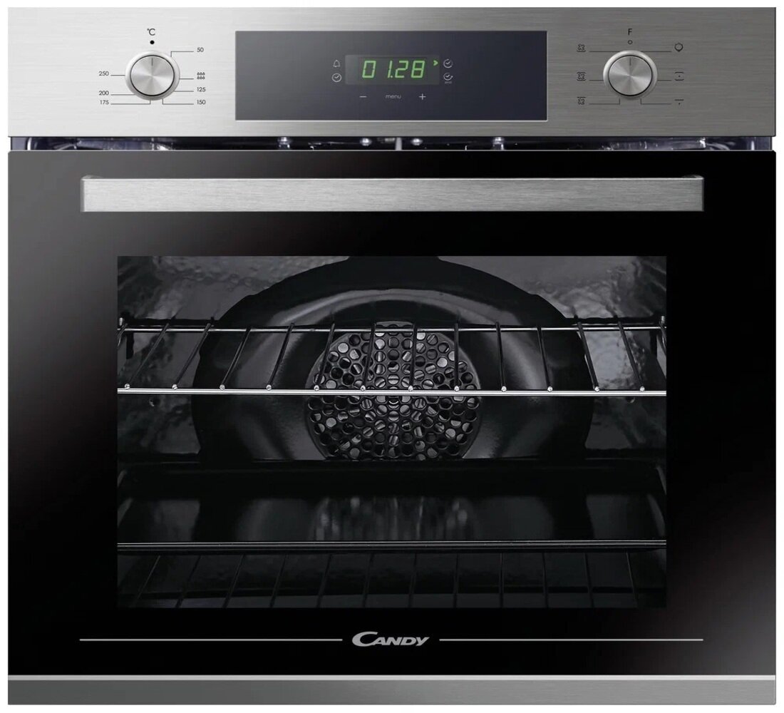 Духовой шкаф CANDY FCT615XLRU, электрический, гриль, конвекция, 70 л