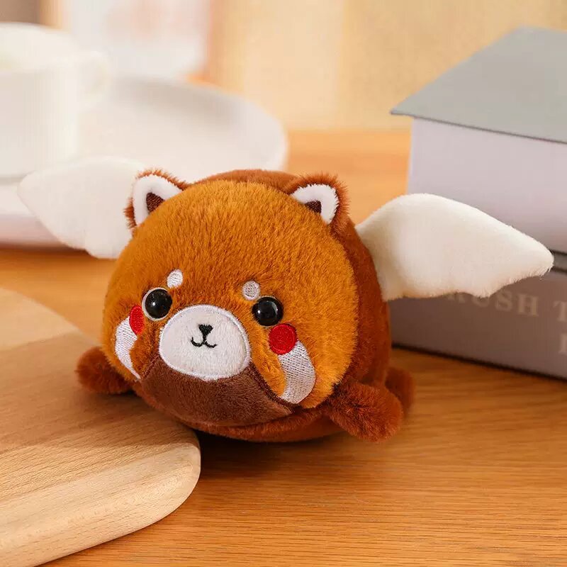 Милая кукла-игрушка на верёвочке, которая виляет хвостиком, плюшевая игрушка-свинка, мягкая игрушка для детей, панда,