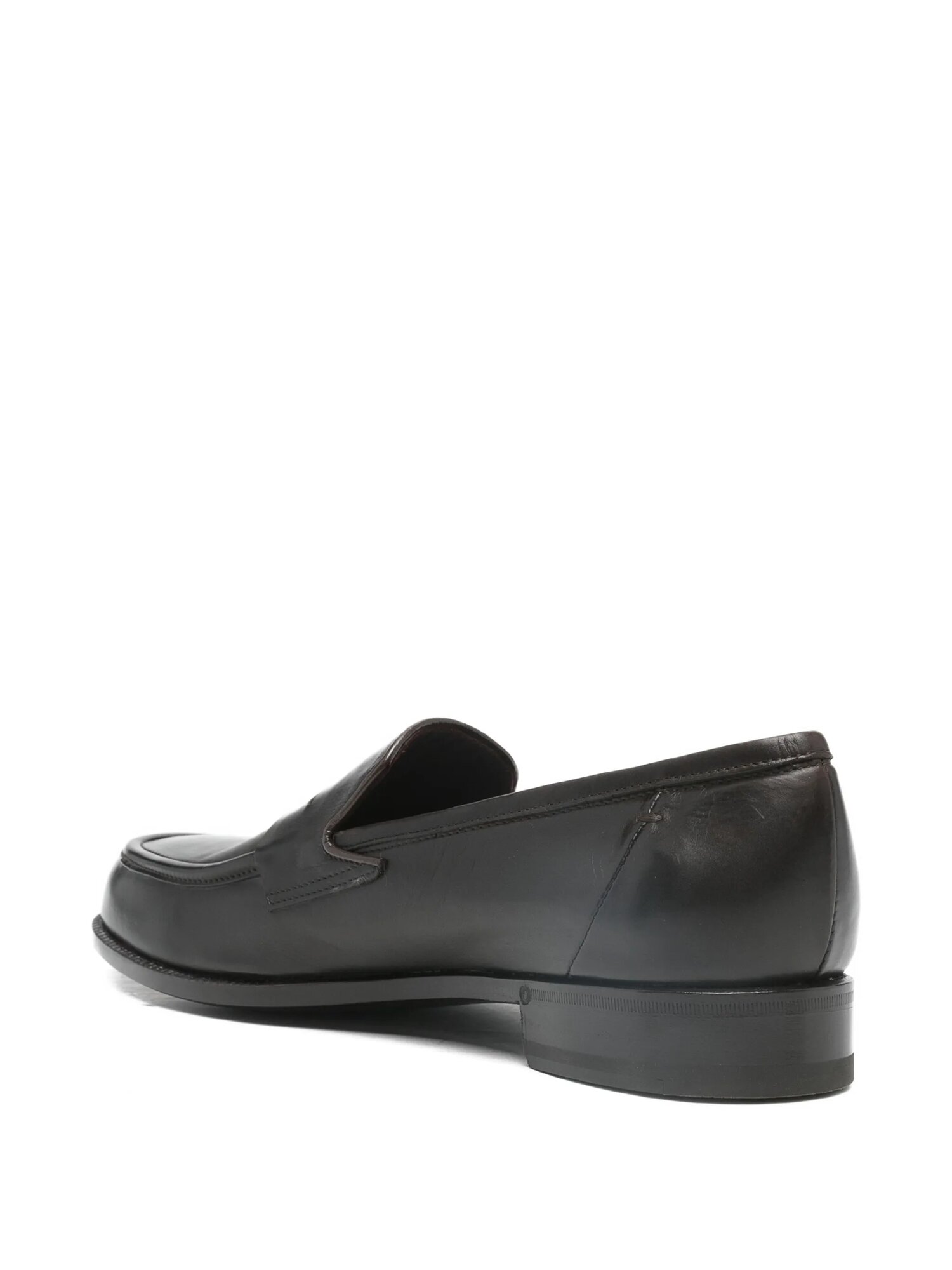 Лоферы Lardini Leather flat loafers, размер 10 — фото 1