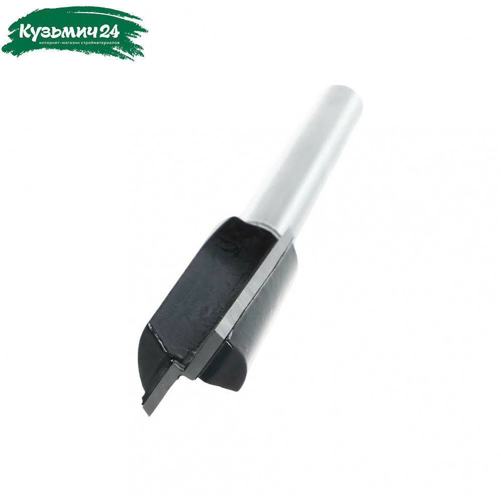 Фреза концевая Росомаха, d12 мм, D21 мм, H40 мм, L80 мм, пазовая прямая 800711