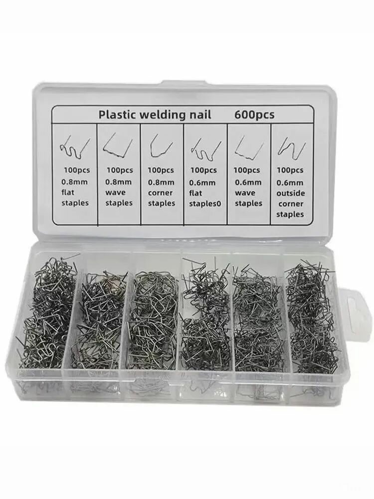 Эксклюзивные крепежи для импульсного паяльника, 600 штук, ремонт бамперов