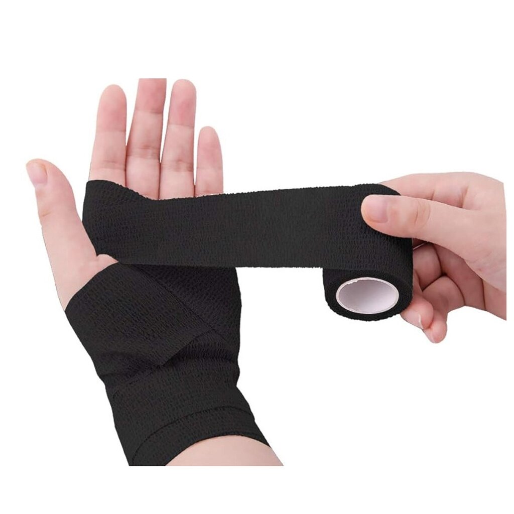 Эластичные Бинты Обертывание Колена Когезивные Бинты Самоклеящиеся Бинты Обертывание для Поддержки Бедер Бандаж Спортивная Болезненность Фитнес