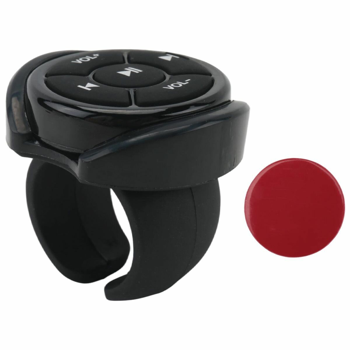 Беспроводная Bluetooth-кнопка управления медиаплеером для автомобиля, мотоцикла, велосипеда, руля, воспроизведения музыки для телефона, планшета