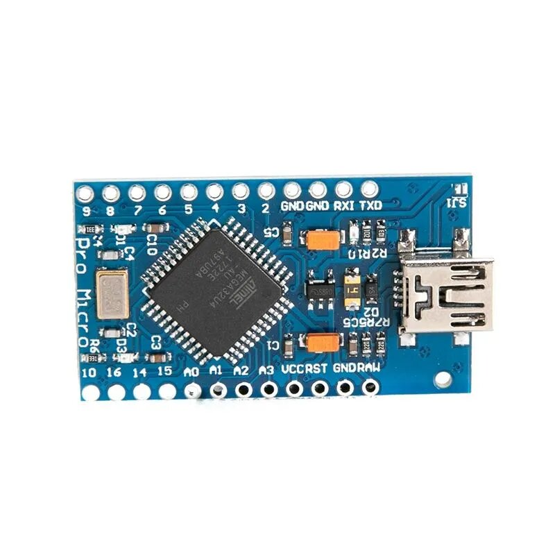 Leonardo Pro Micro Mini USB ATMega32U4 Модуль 5В/16МГц Плата Для Arduino