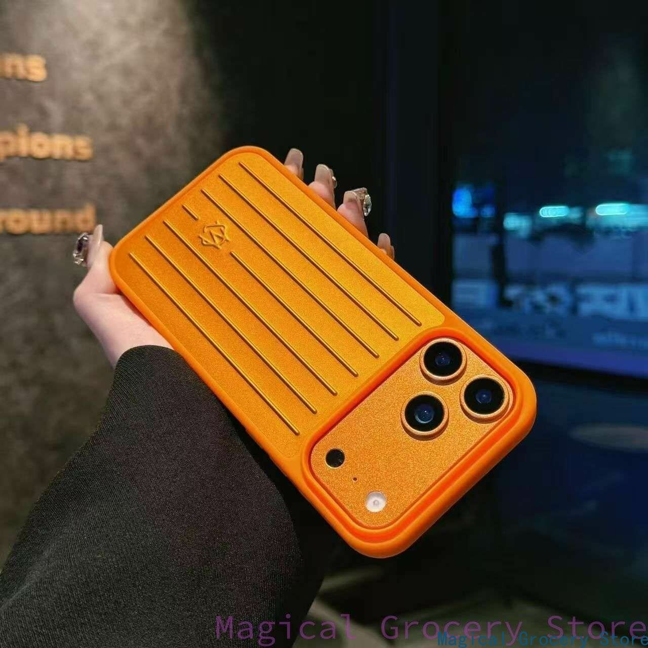 Чехол RIMOWA Case for iPhone 17 Pro Max titanium