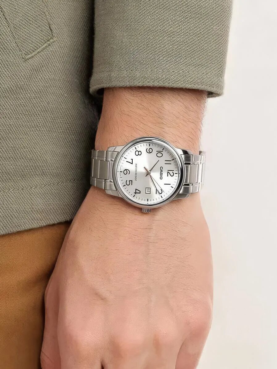 Наручные часы CASIO Collection, серебристый — фото 1