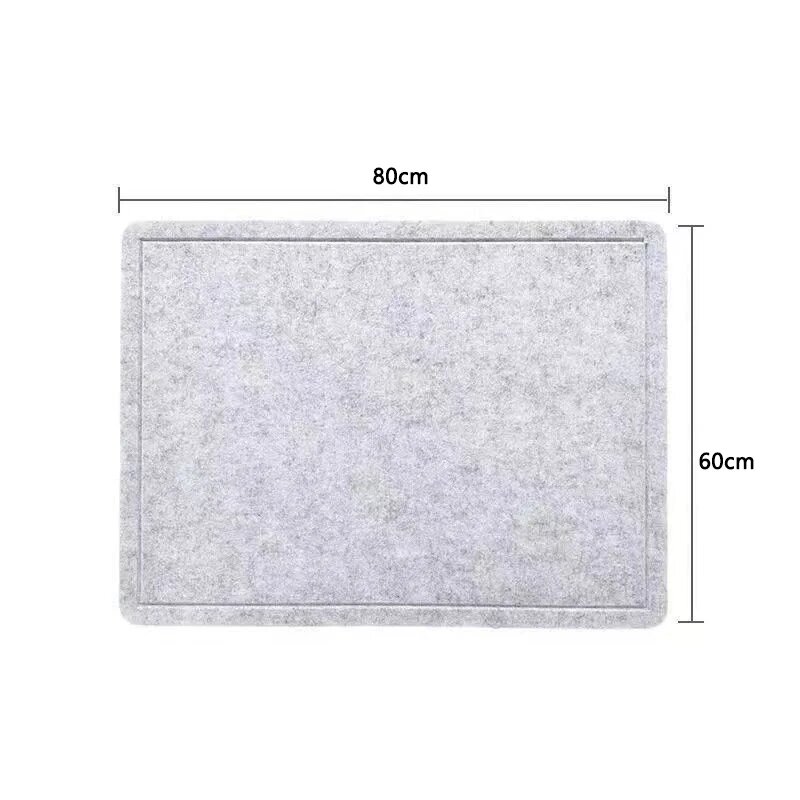 Портативная доска-пазл для 1000 деталей, серая, фетр