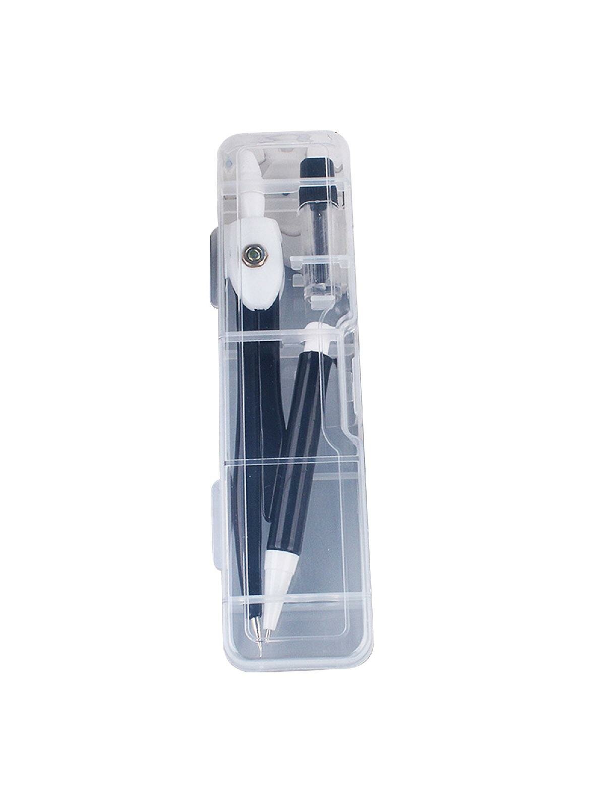 Прочный циркуль для рисования кругов Инструмент для рисования геометрии школьника математики Металлический