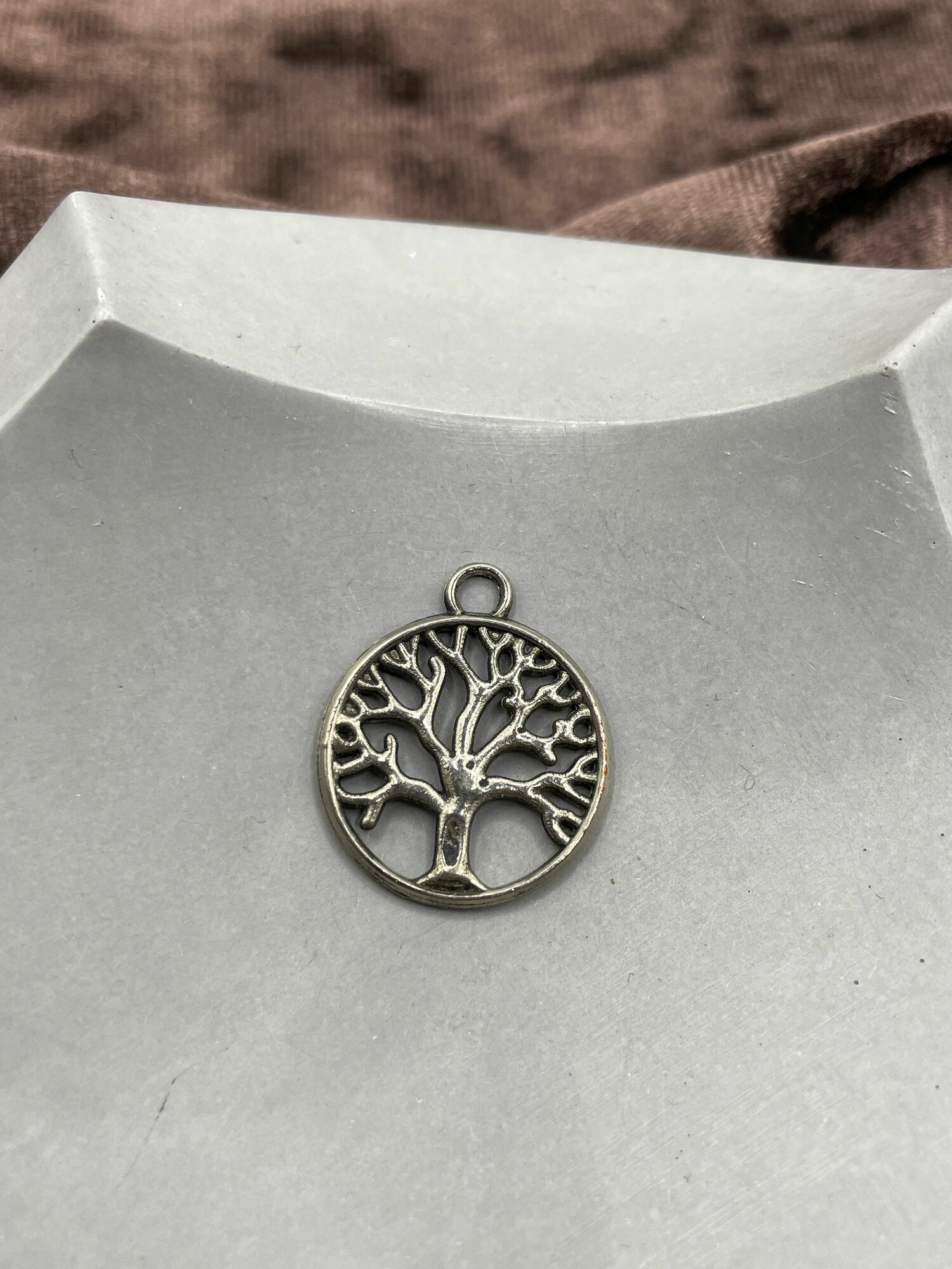 Винтажный кулон подвеска, дерево