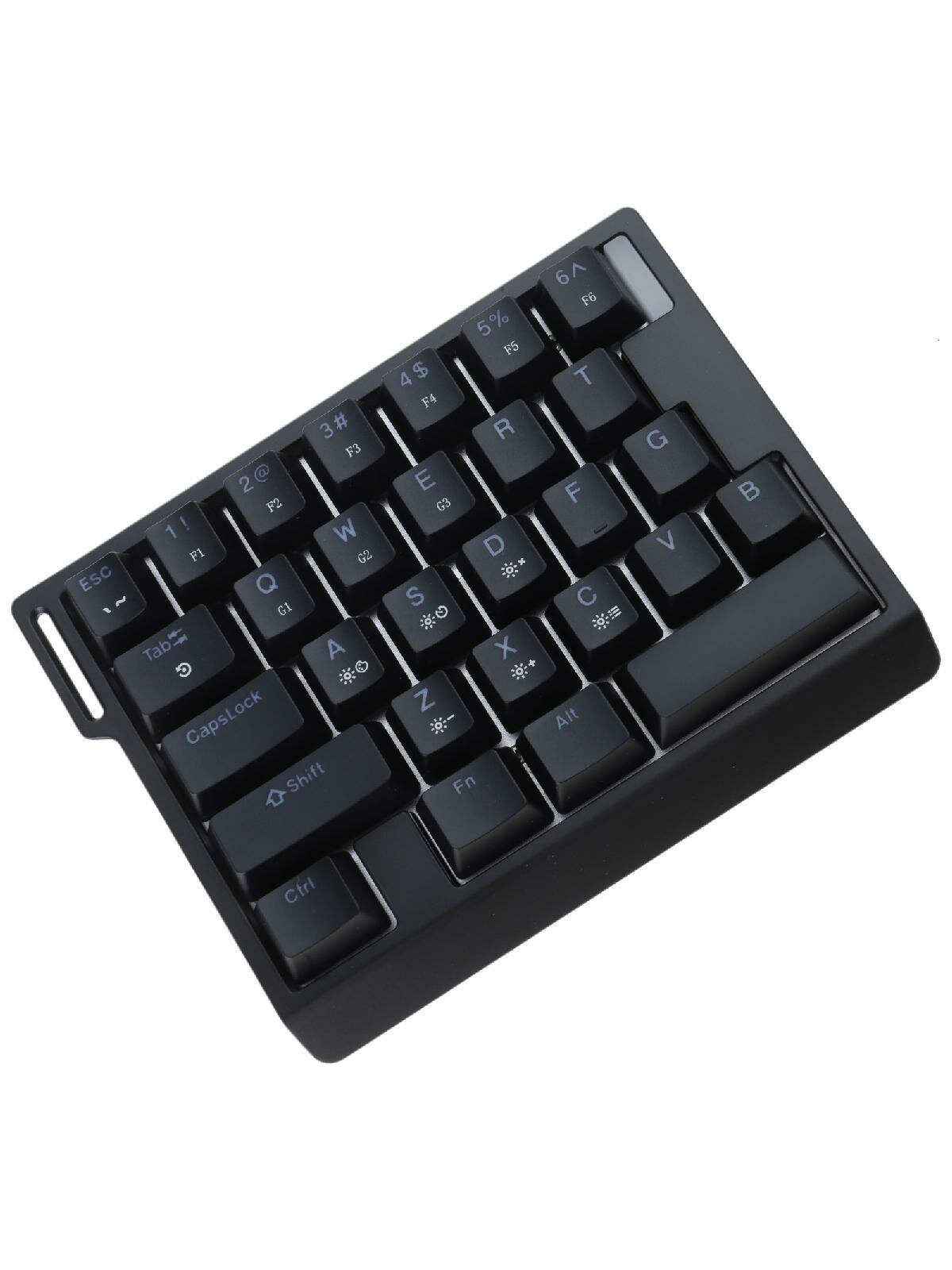 1 x HE30 Проводная механическая клавиатура с магнитным креплением — белая