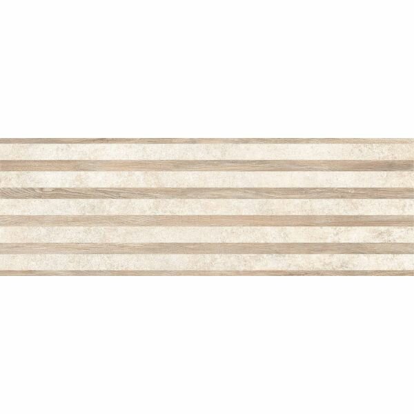 Керамин Плитка Намиб 3Д бежевый мат 30x90 10 мм (цена за 1.35 м2)
