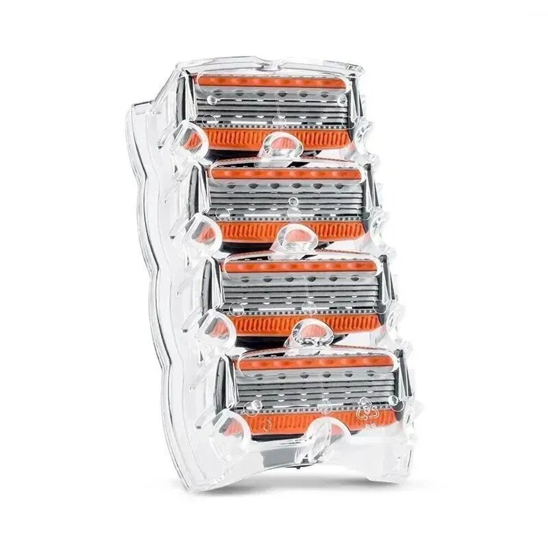 Сменный блок для бритвы, подходящий для хвостовика HYMM Amway, 4 шт